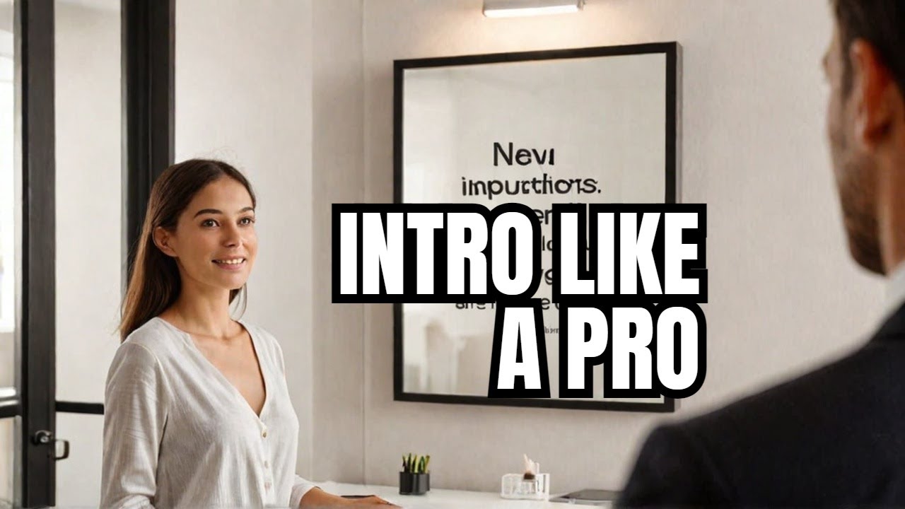 "Master the Art of Self-Introduction Like a Pro! 🌟 Boost Your ...