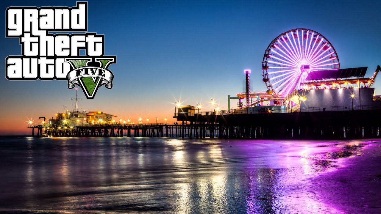 GTA 5 - Los Angeles trifft auf Los Santos - YouTube