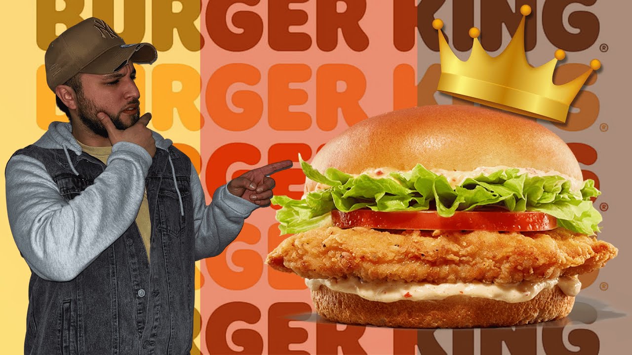 EL MEJOR SANDWICH DE POLLO FRITO LO TIENE BURGER KING? - USA TOUR #19 ...