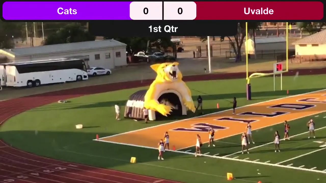 Week 1 Cats vs. Uvalde. 2020 - YouTube