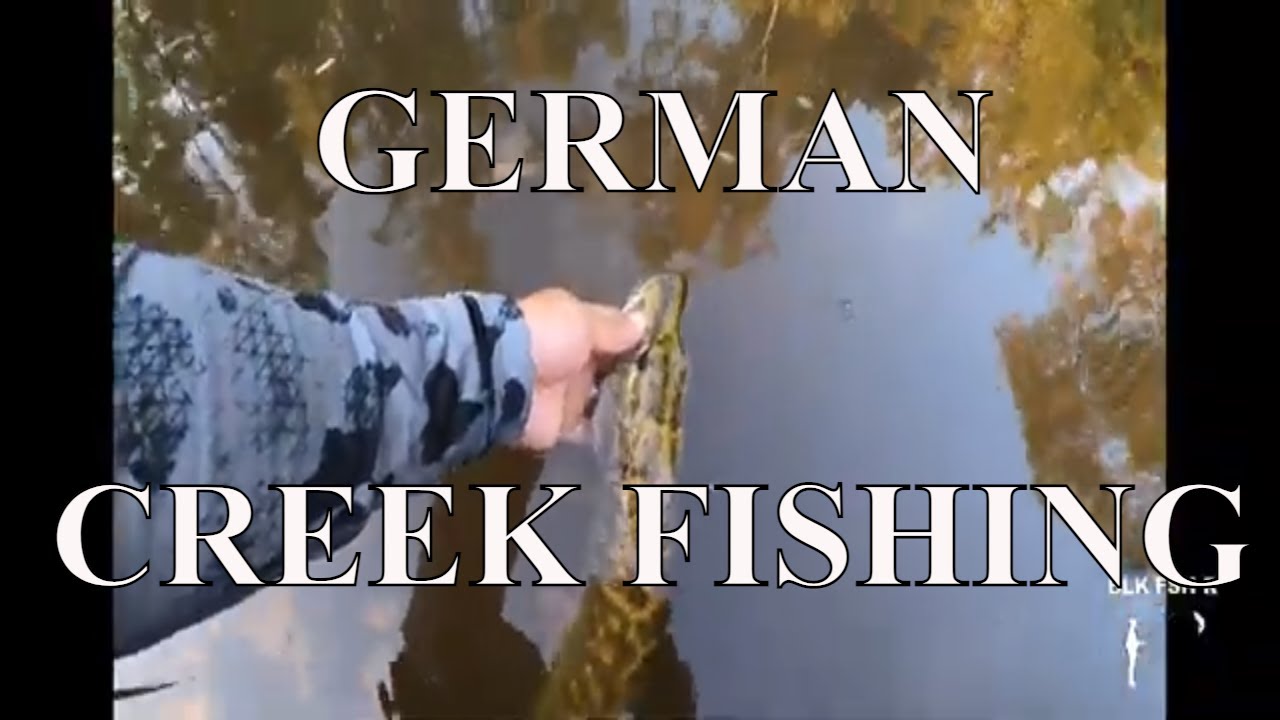 Creek Fishing in Bavaria Germany for Perch and Pike - YouTube