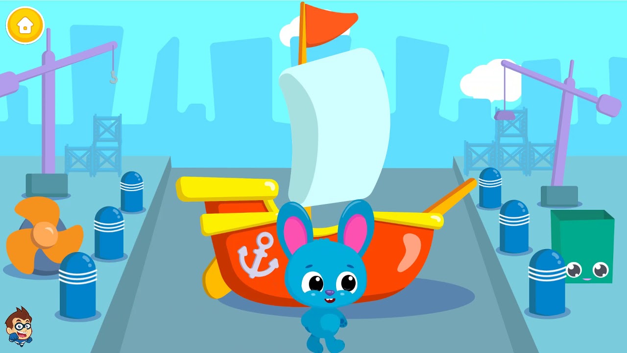 Cute & Tiny Ships - Baby Boat Fix, Paint & Care Games For Toddlers By ...