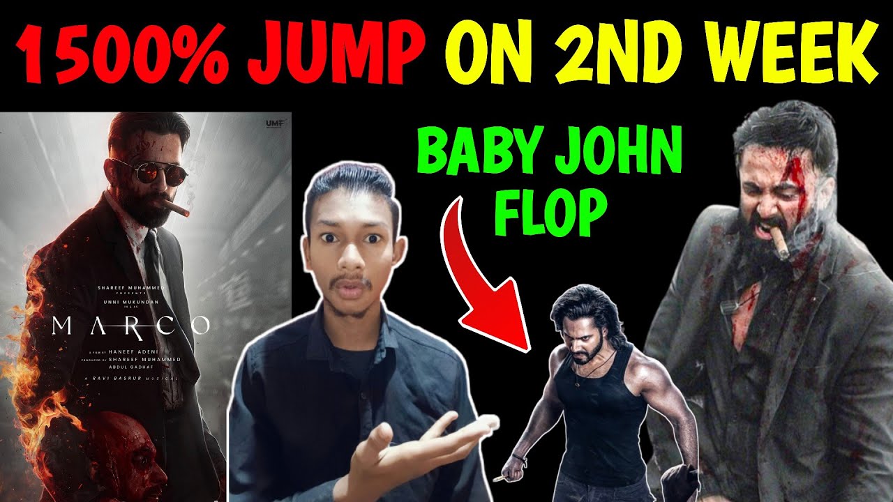 Marco Movie 1500% Jump | Marco Day 16 Collection | Marco Hindi ...