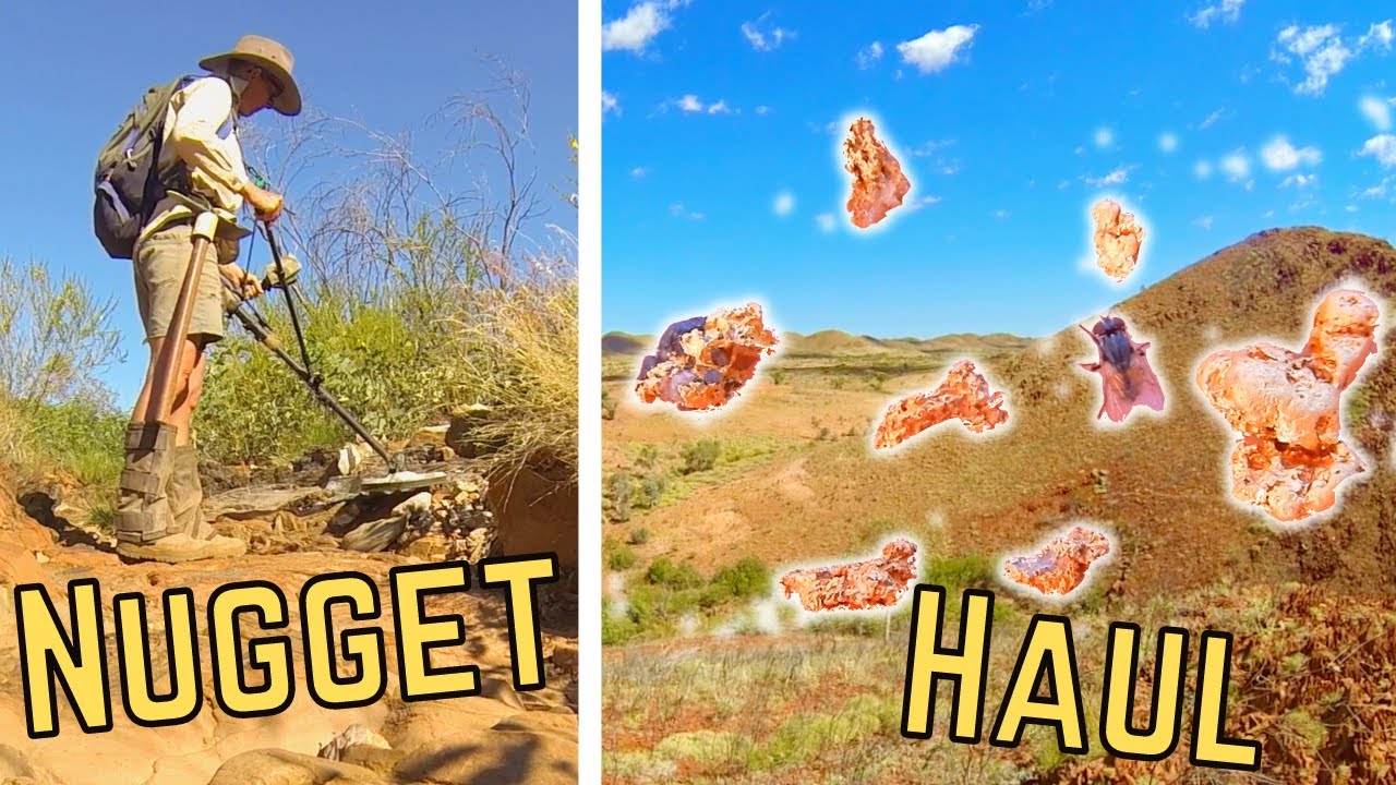 Prospecting for GOLD Nuggets in Outback Australia - YouTube