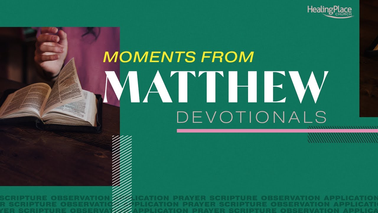 Matthew 20:25-28 | Daily Devotionals - YouTube