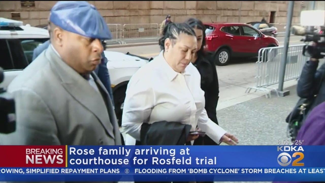 Antwon Rose's Family Arrives At The Allegheny Co. Courthouse - YouTube