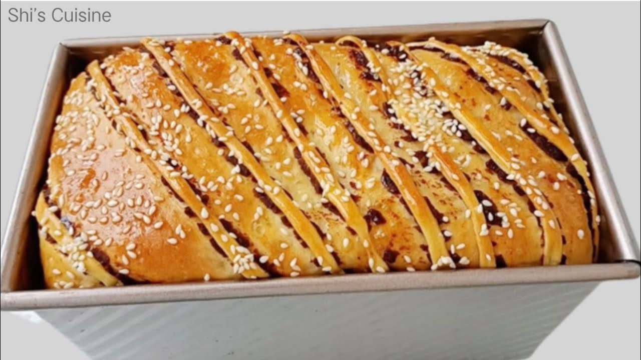 紅豆沙吐司麵包 Red Bean Paste Bread鬆軟香甜，百吃不厭 - YouTube