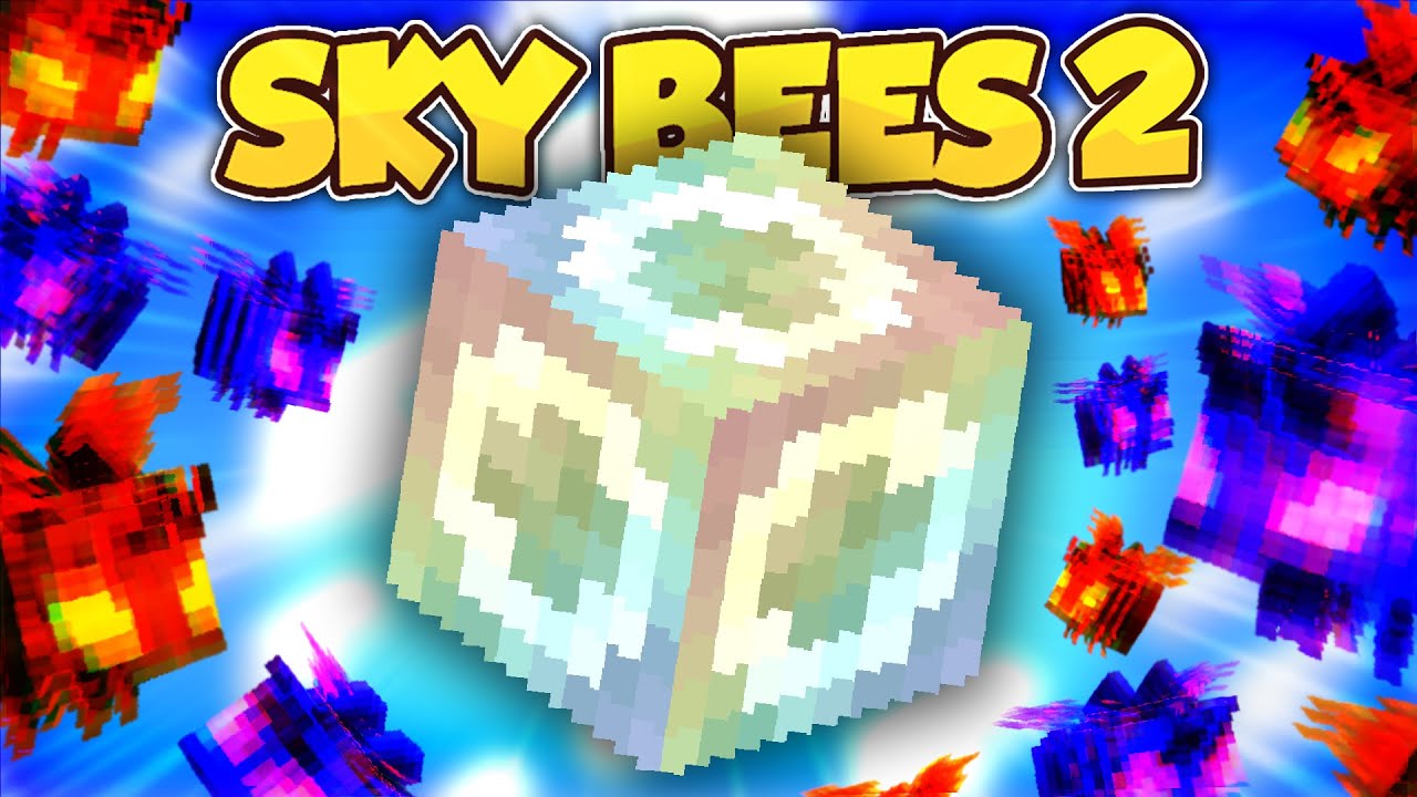 Minecraft Sky Bees 2 | 2,147,483,647 ITEM DANK NULL STORAGE! #22 ...
