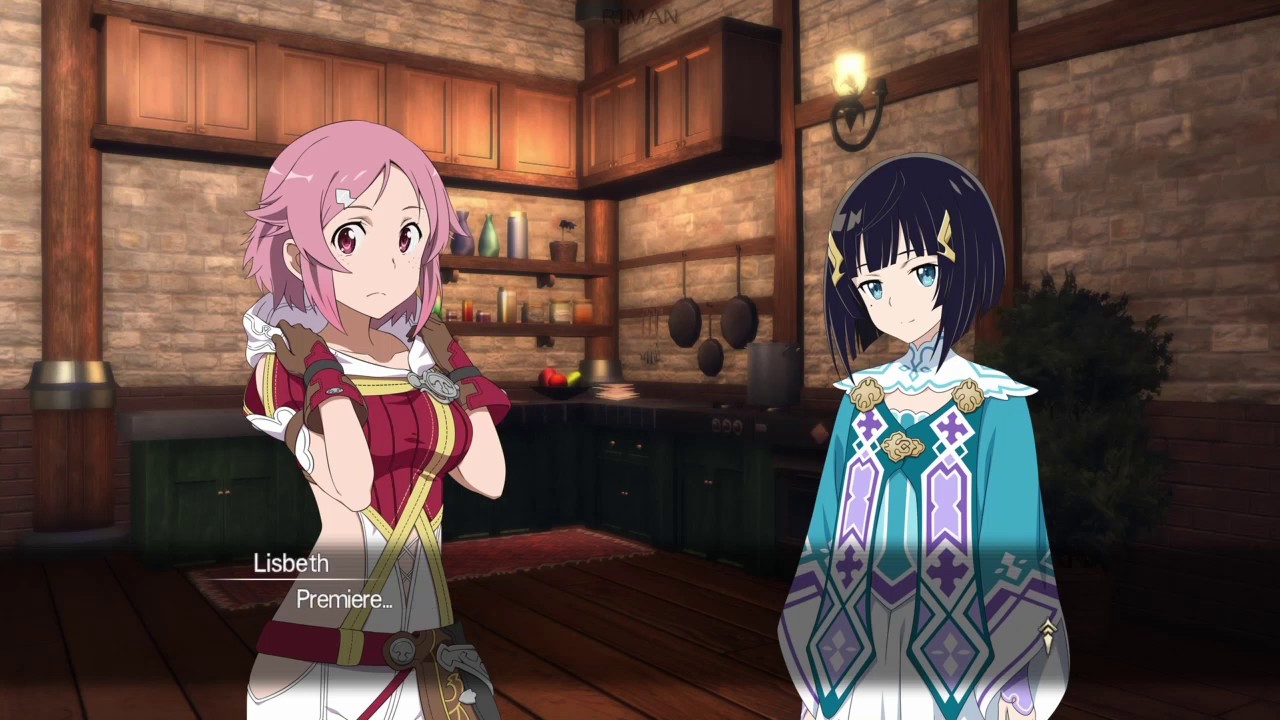 Sword Art Online Hollow Realization : Lisbeth Cooking (Lisbeth , Premiere) - YouTube