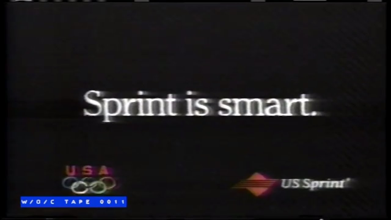 Sprint Commercial - 1988 - YouTube