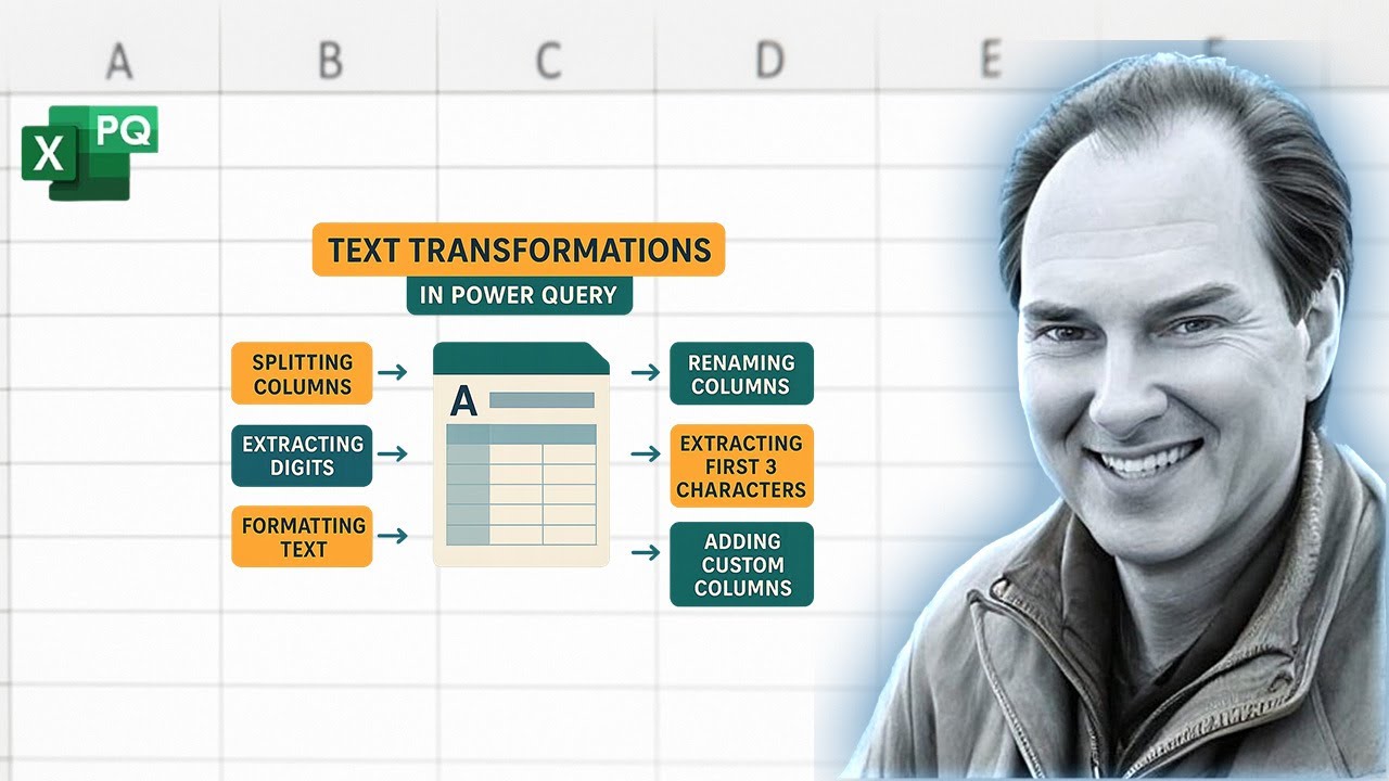 Transform Text Like a Pro in Power Query! Split, Extract, Format ...