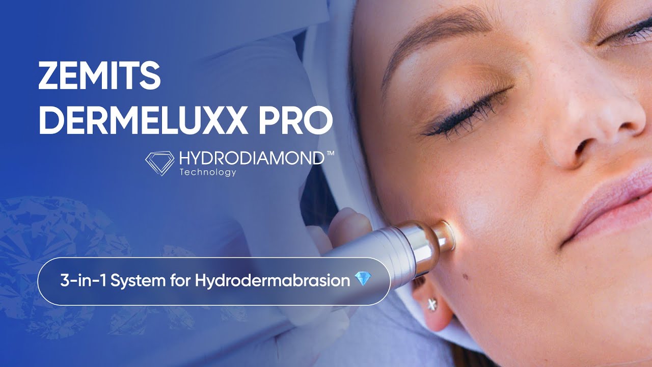 Zemits DermeLuxx Pro - 3-in-1 HydroDiamond™ system for ...