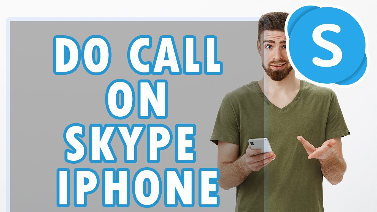 How to Do a Call Skype for iPhone - YouTube