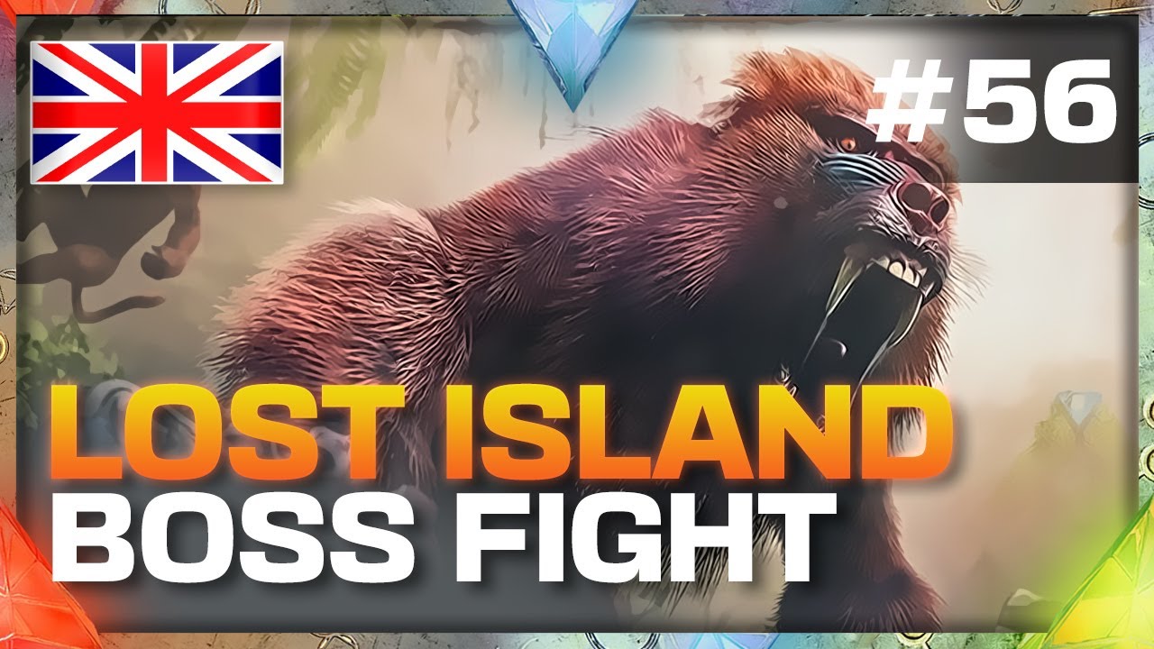 Defeating Ark Lost Island Boss Dinopithecus King Aint Easy - YouTube
