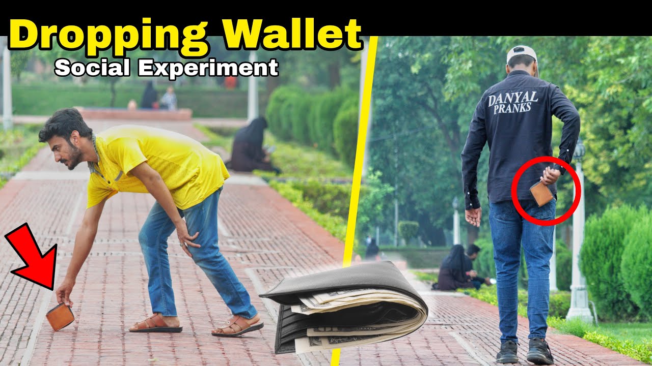 Wallet Droping Social Experiment | By D.J Danyal - YouTube