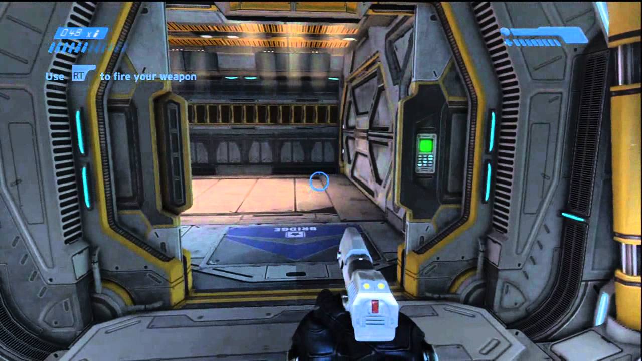 Halo Combat Evolved Walkthrough-Mission 1- The Pillar of Autumn - YouTube