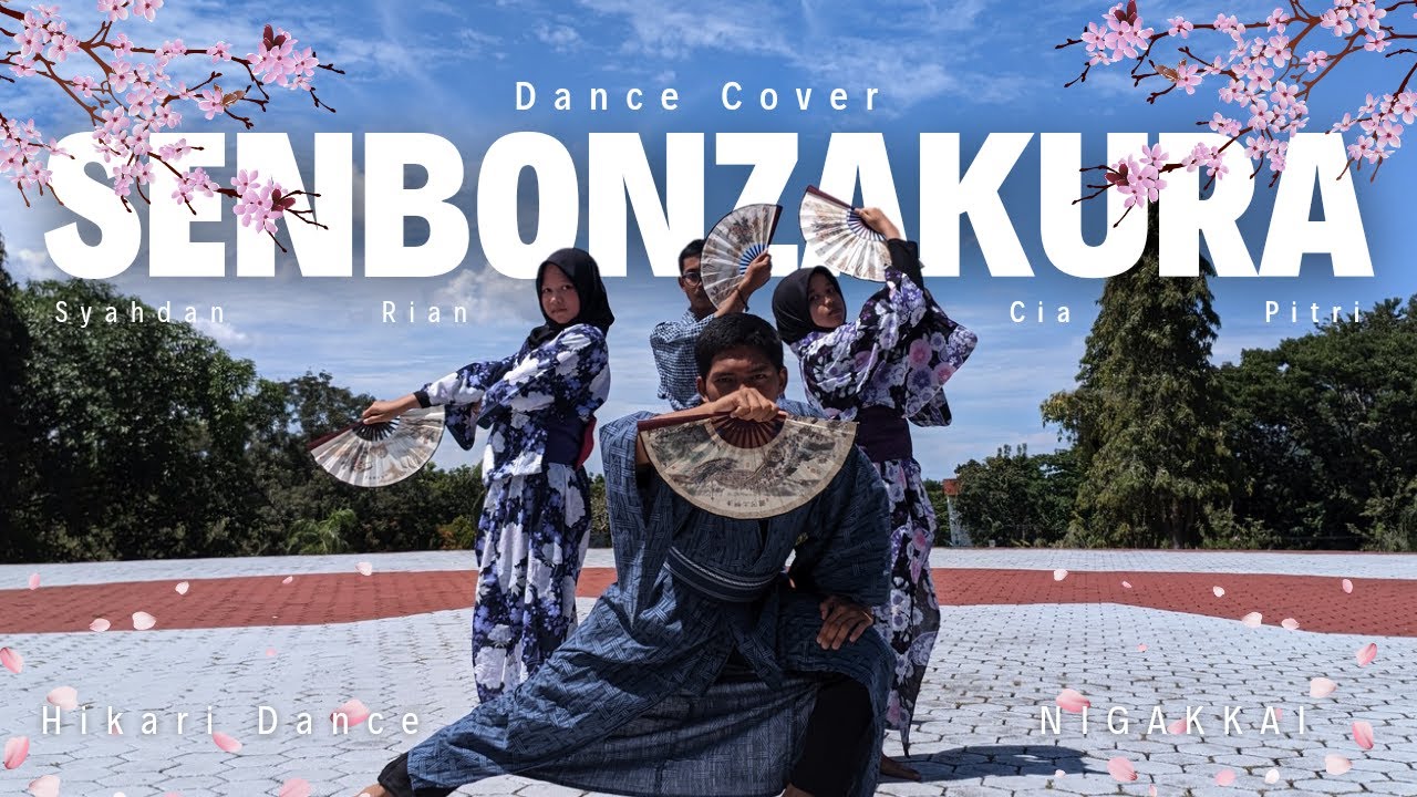 SENBONZAKURA by Hikari Dance Nigakkai(Tari Tradisional Jepang) - YouTube