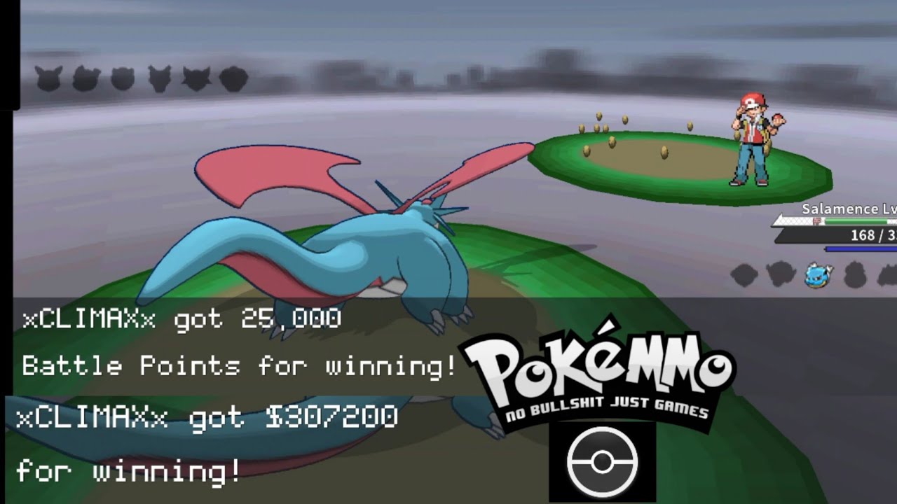 POKEMMO// Final battle PKMN Trainer Red . reward 300k pokeyen + 25k ...