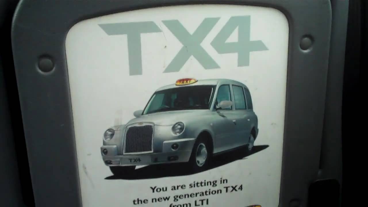 Inside London Taxi - YouTube