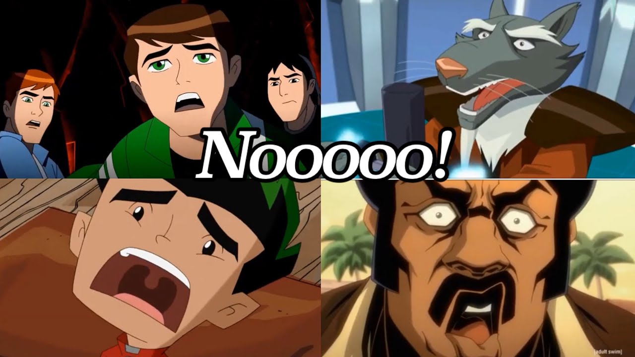 Cartoon Characters Saying Nooooo Compilation Part 1 - YouTube