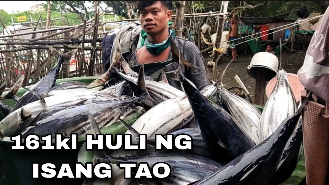 ISANG ARAW AT KALAHATI LANG 161 kilo's | Isang Tao lang ang may huli si ...