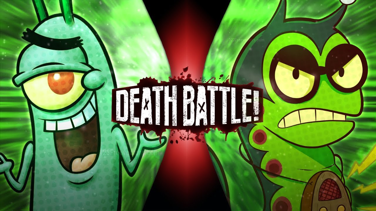 Fan Made Death Battle Trailer: Plankton VS Mister Mind (Nickelodeon VS ...