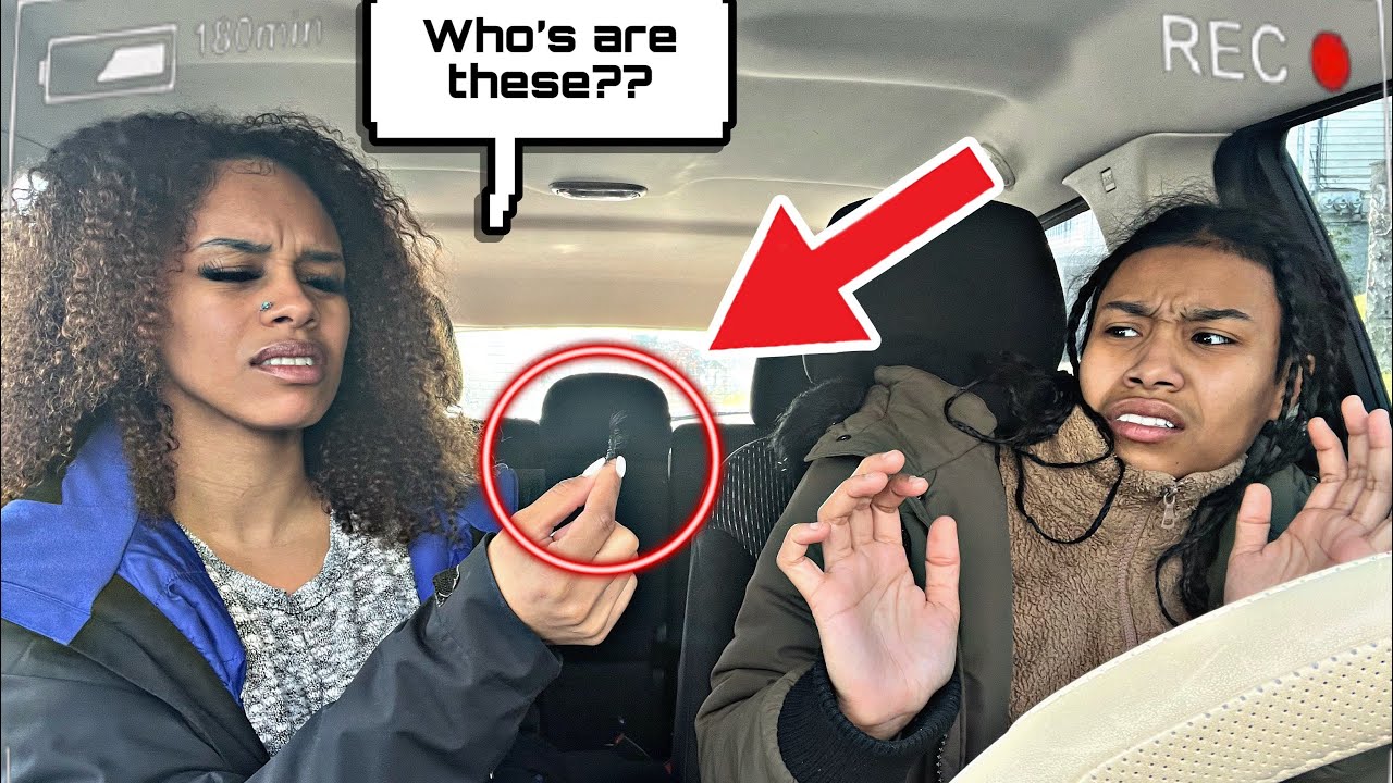 SHE FOUND ANOTHER GIRL EYELASHES IN THE CAR!! 💔 *SHE’S HEATED* - YouTube