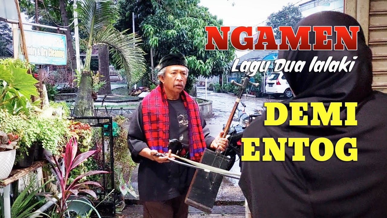NGAMEN LAGU DUA LALAKI DEMI ENTOG || ADE BATAK - YouTube