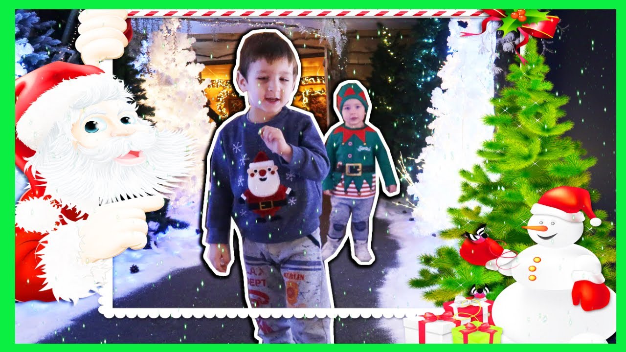 First visit to Father Christmas | Visiting Santa's grotto | Polhill ...