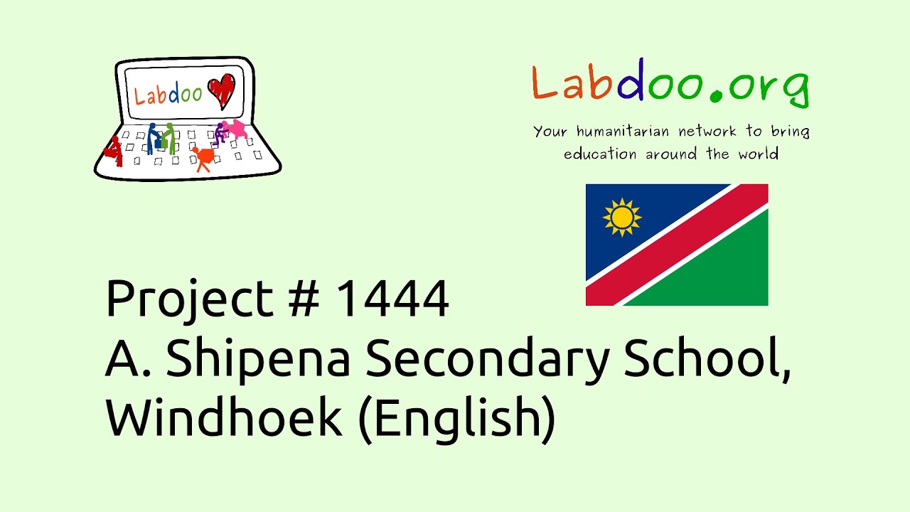 Computer Room at A. Shipena Secondary School, Windhoek, Namibia - YouTube