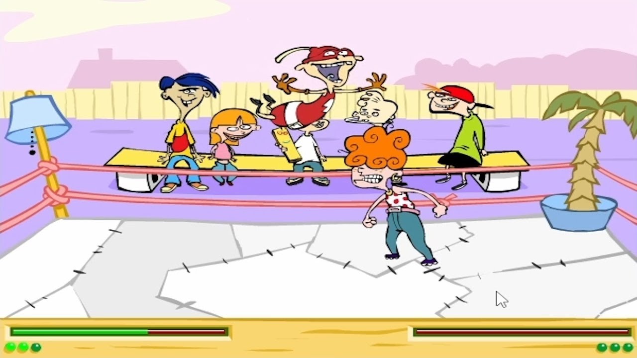 Ed, Edd n Eddy - Clash Of The Idiots Flash Game Playthrough - YouTube