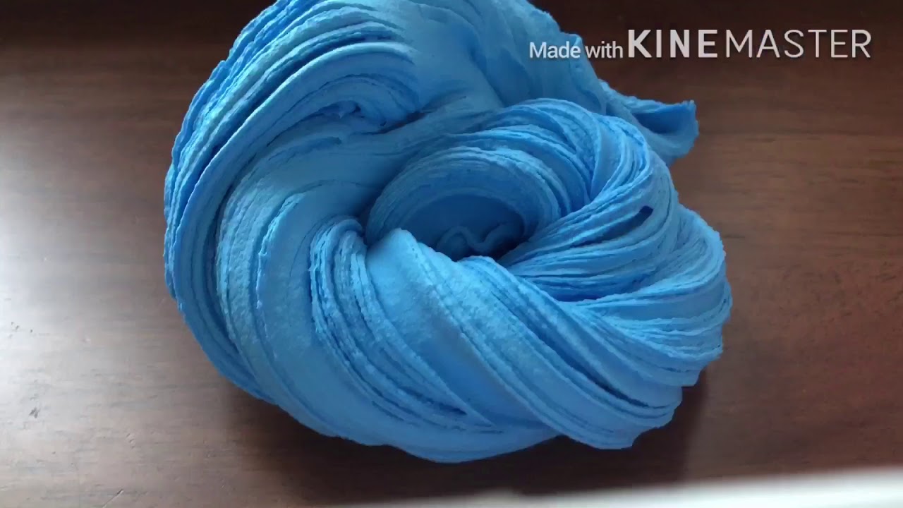 Clay slime mixing ( daiso clay ) - YouTube