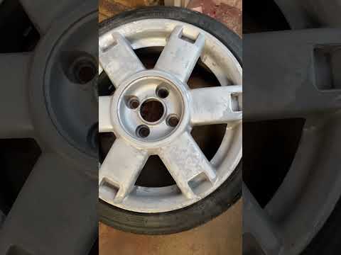 Part 1: DIY wheel refurbishment done at home - YouTube