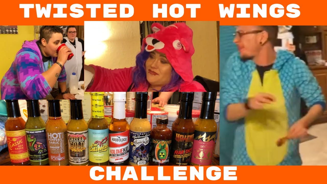Twisted Hot Wings Challenge - YouTube