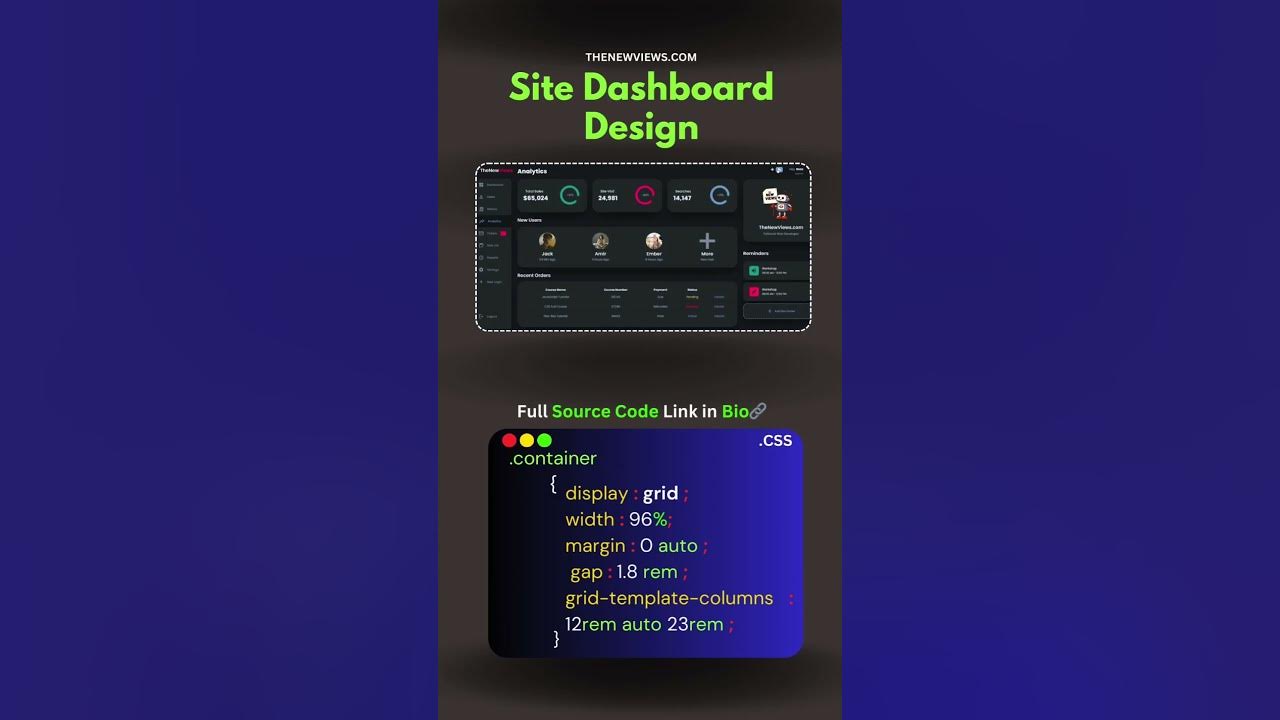 Dashboard Design Csstricks Coding Codinglove Python Coderslife Code Codinglover