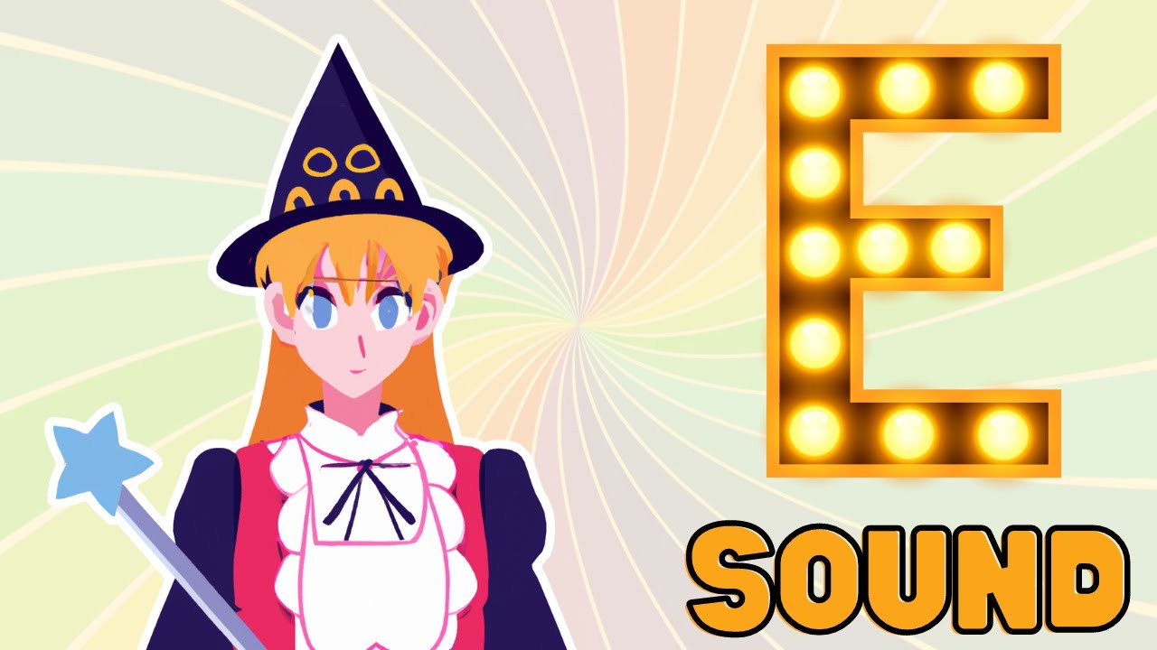 E PHONIC SOUND - Group 2 | Jolly Phonics Phase 2 CKEHRMD | Letter E ...