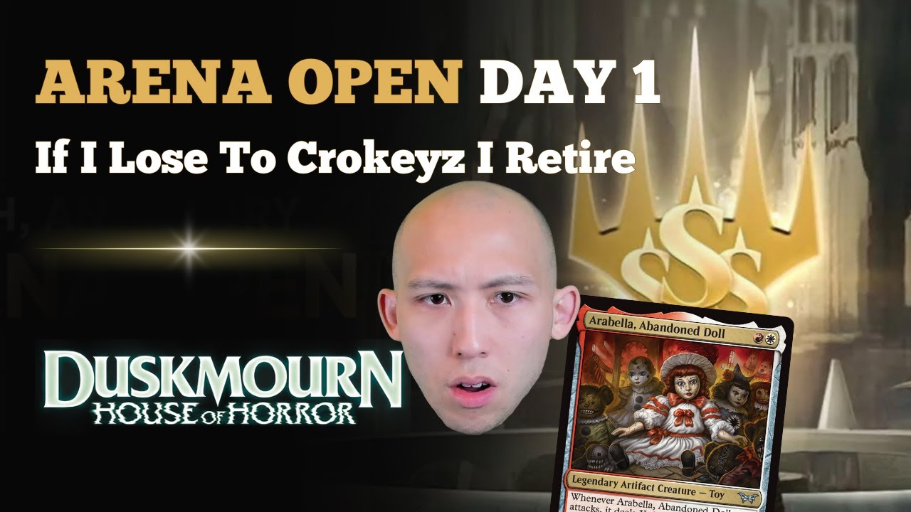 If I Lose To Crokeyz I Retire | Arena Open Day 1 | Duskmourn Sealed ...