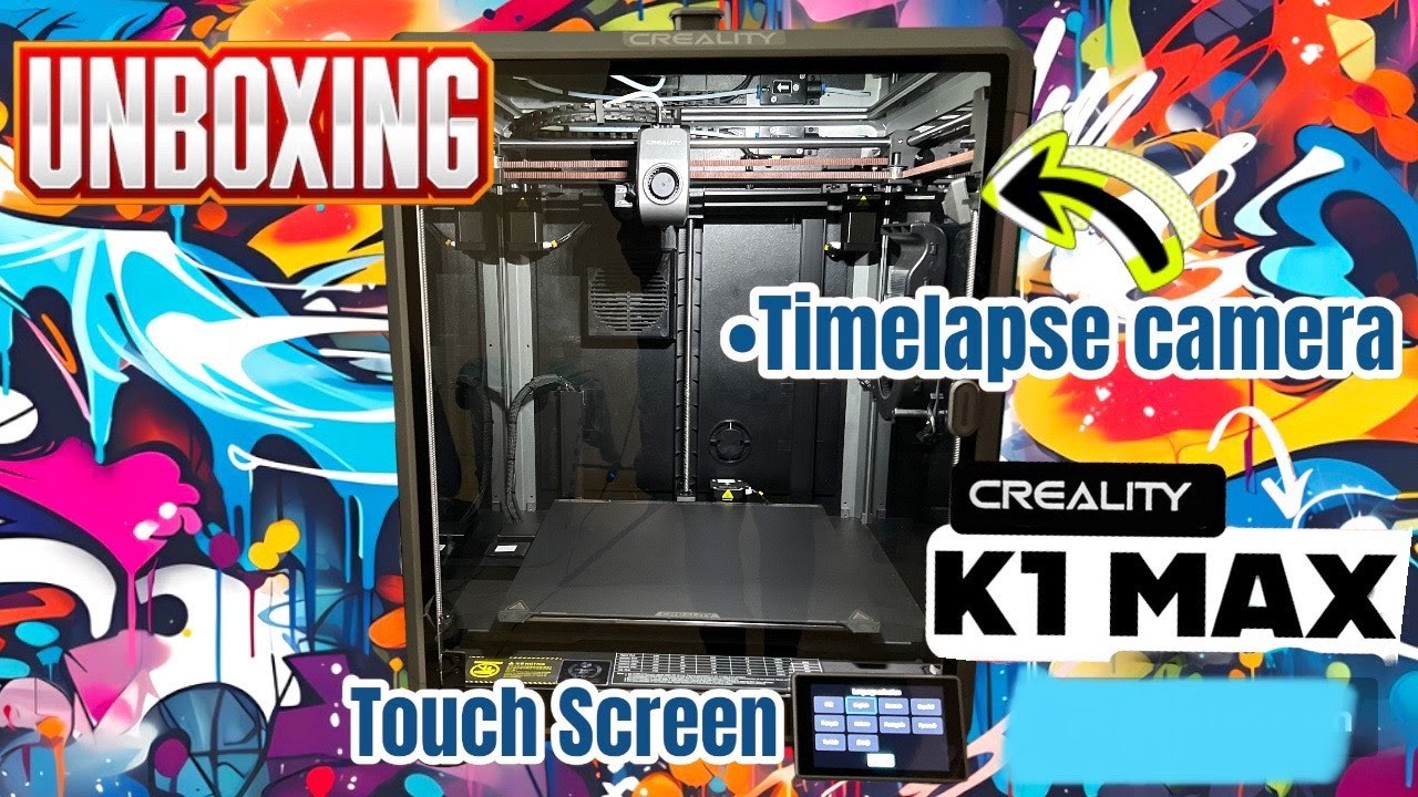 K1 Max setup and unboxing - YouTube