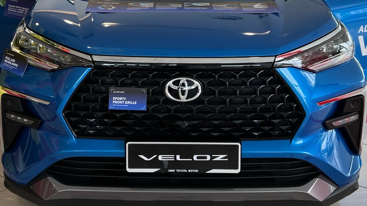 2023 All New TOYOTA VELOZ 1.5 A/T blue colour | Spacious 7-Seaters ...