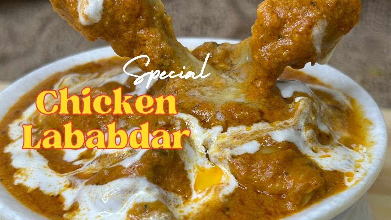 Chicken Lababdar with Voice - YouTube