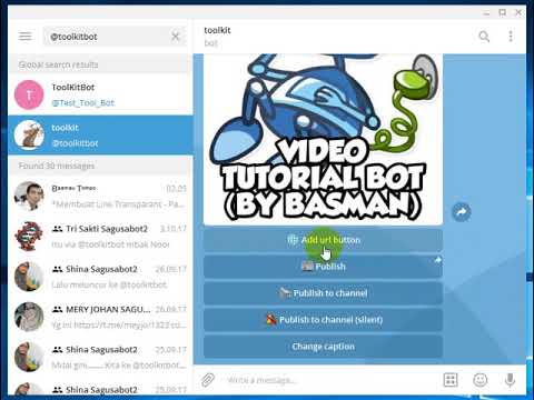Membuat Link Transparan dengan Bot Telegram