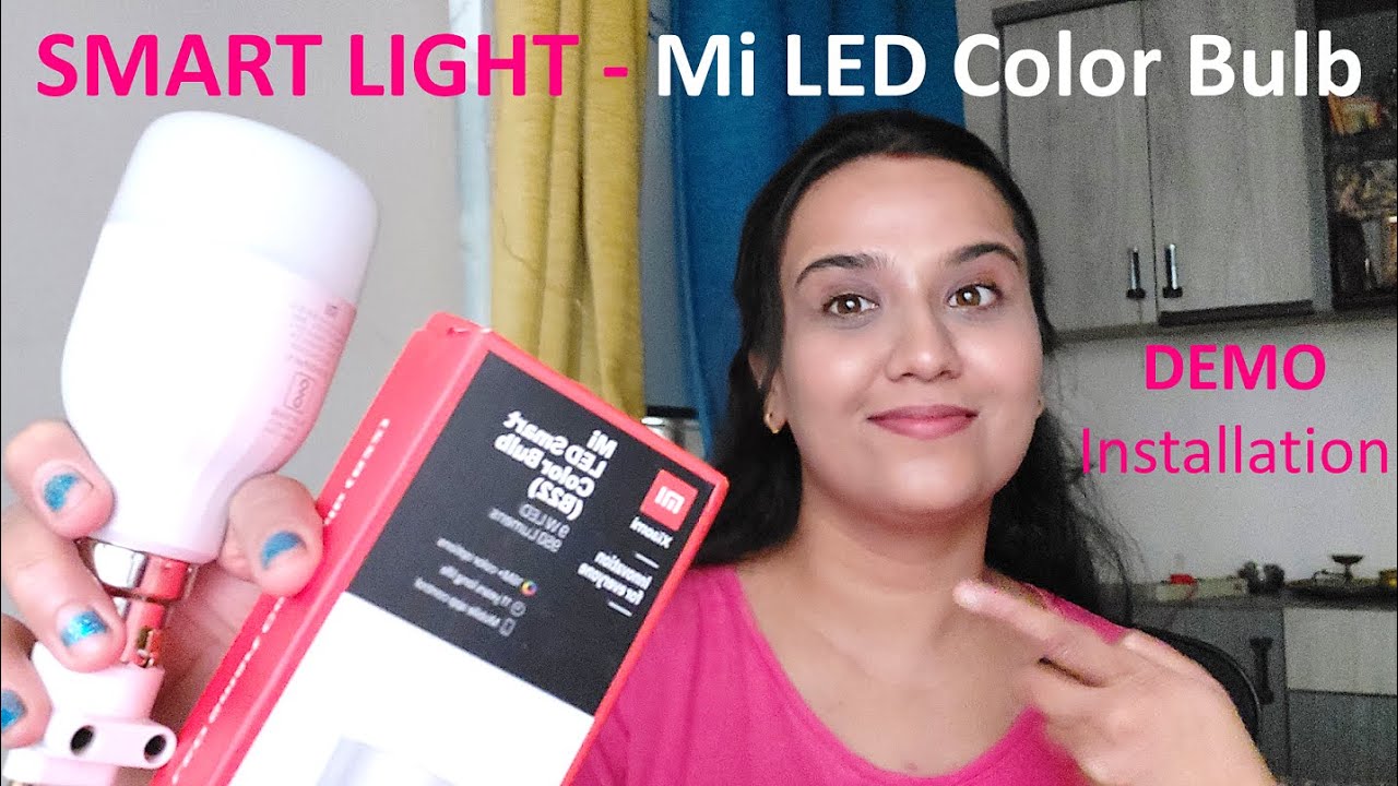 Smart Light Demo | MI LED Smart Color Bulb B22| Home Lighting ...