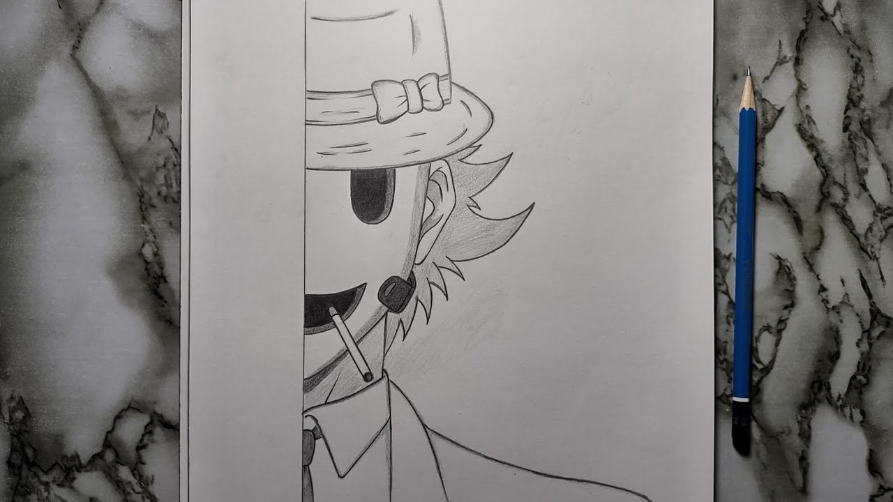 how to draw Sniper Mask with easy steps | Tankuu Shinpan High Rise ...