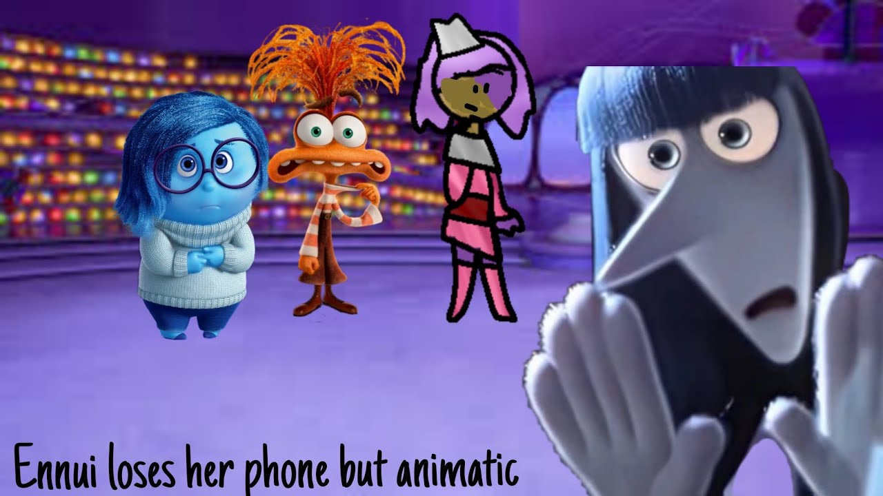 Ennui loses her phone but animatic|Inside out animation - YouTube