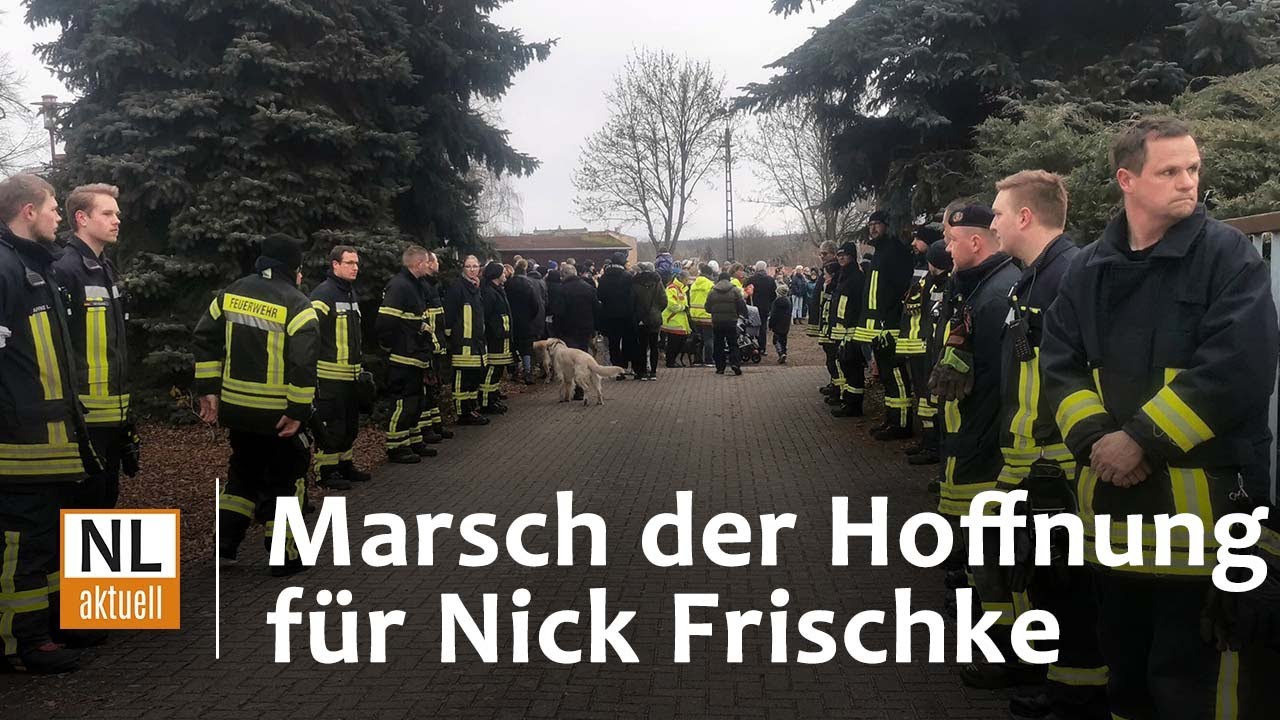 Döbern | Marsch der Hoffnung für Nick Frischke - YouTube