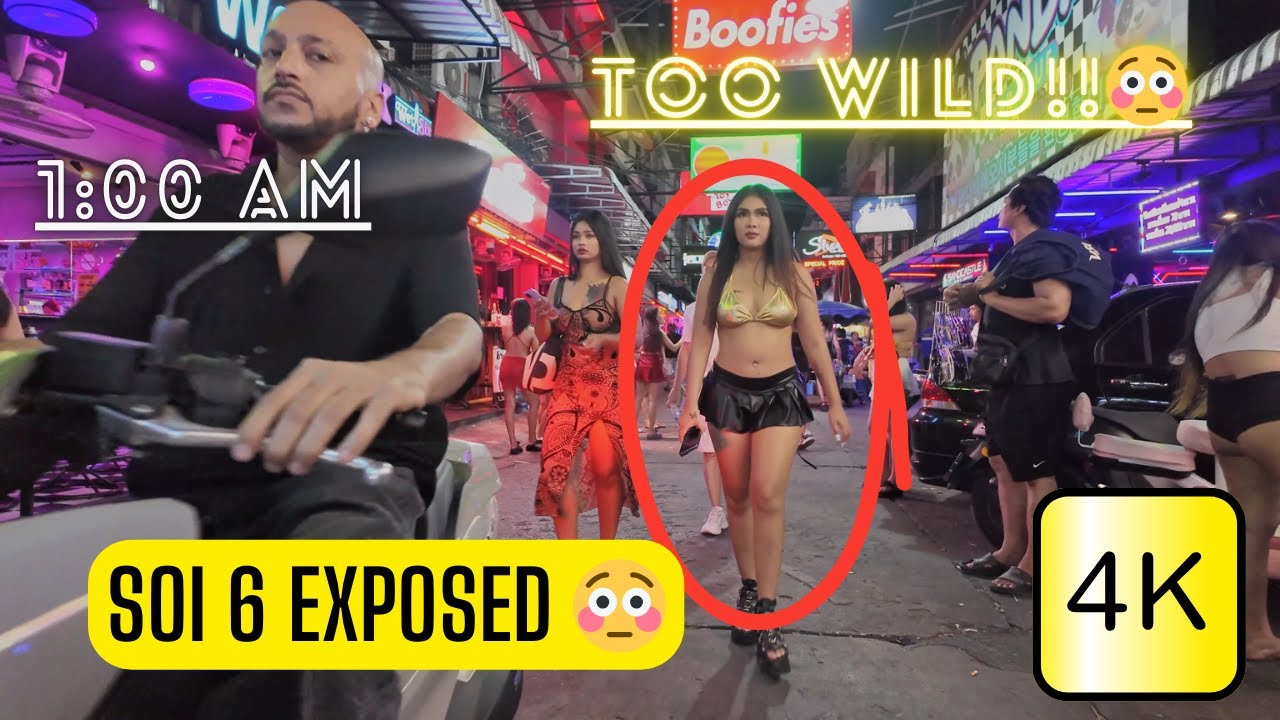 Exploring Soi 6 Pattaya After Dark – Full Nightlife Street Walk 4K - YouTube