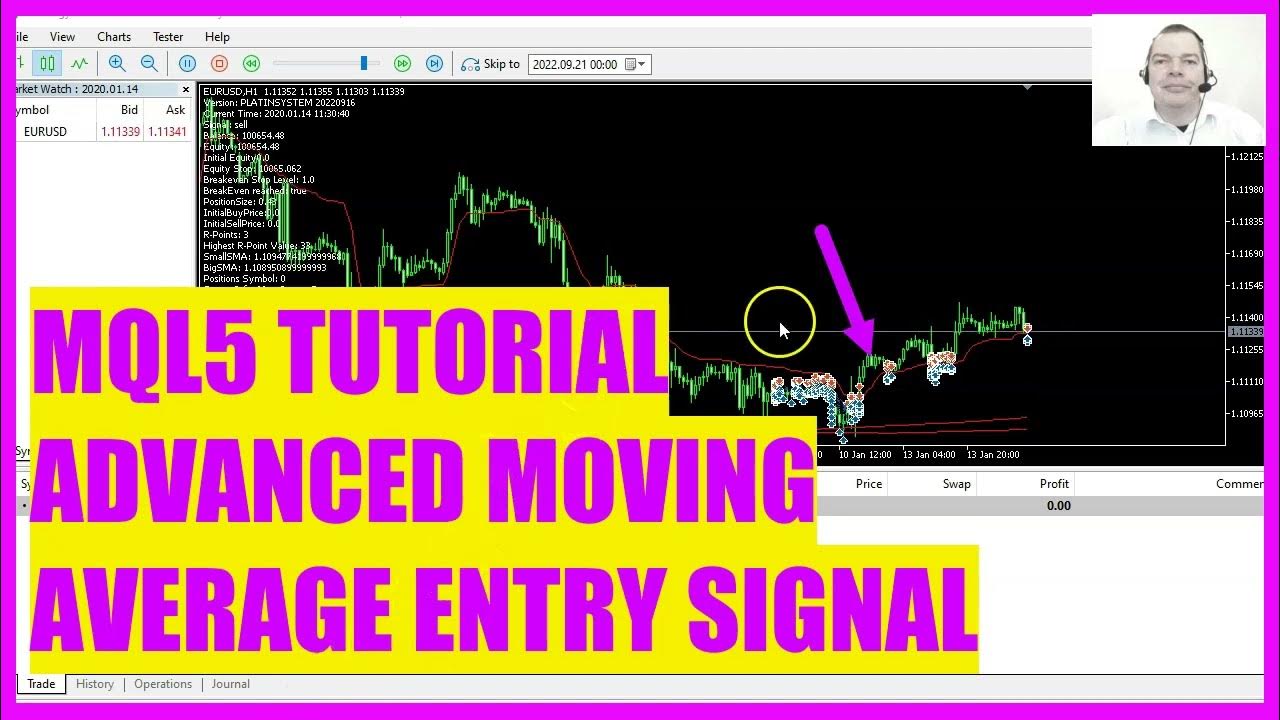 MQL5 TUTORIAL - PLATIN SYSTEM ADVANCED MOVING AVERAGE ENTRY SIGNAL - YouTube