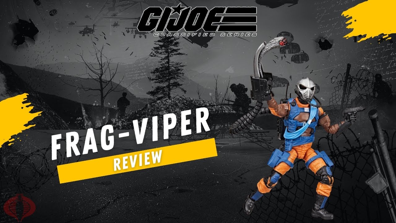 G.I. Joe Classified Cobra Frag-Viper 6-Inch Figure Review | Detailed ...