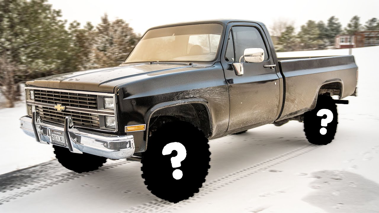 New Wheels & Tires on the Squarebody!! + NEW EXHAUST! - YouTube
