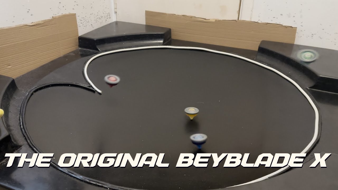 Battles With The Original Beyblade X Beys In The Life Size Stadium ...